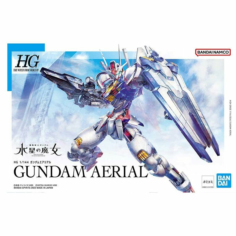 Фигурка Bandai HG 1/144 XVX-016 GUNDAM AERIAL Соберите модель