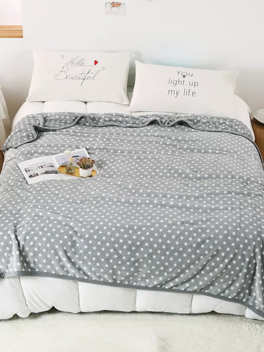 Плед 200х220 евро на кровать Lindo