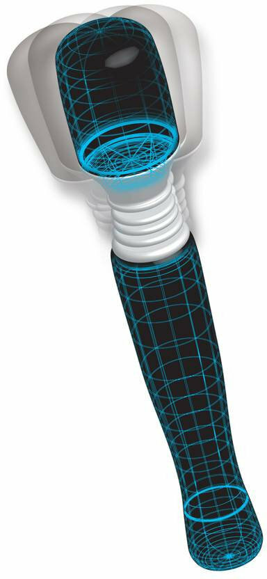 Беспроводной массажер Mini Wanachi Massager чёрный