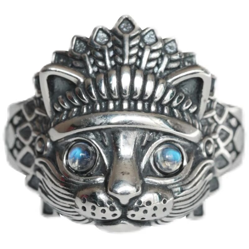 Кольцо наборное MJ - Marjatta Jewelry, циркон, безразмерное, голубой — фото 1