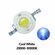 LED чип Cool White 20000K 3W x 100pcs