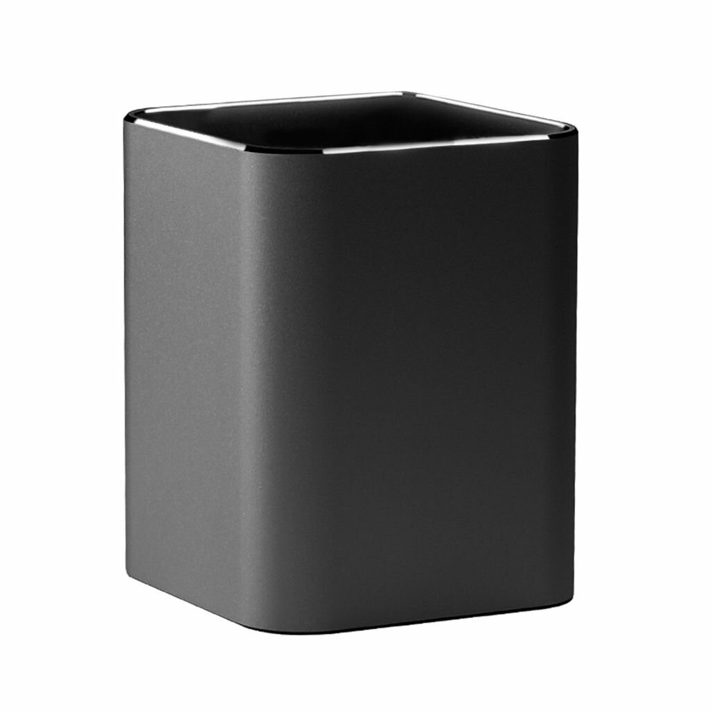 Ручка, Металлическая карандашница из алюминиевого сплава - чёрная