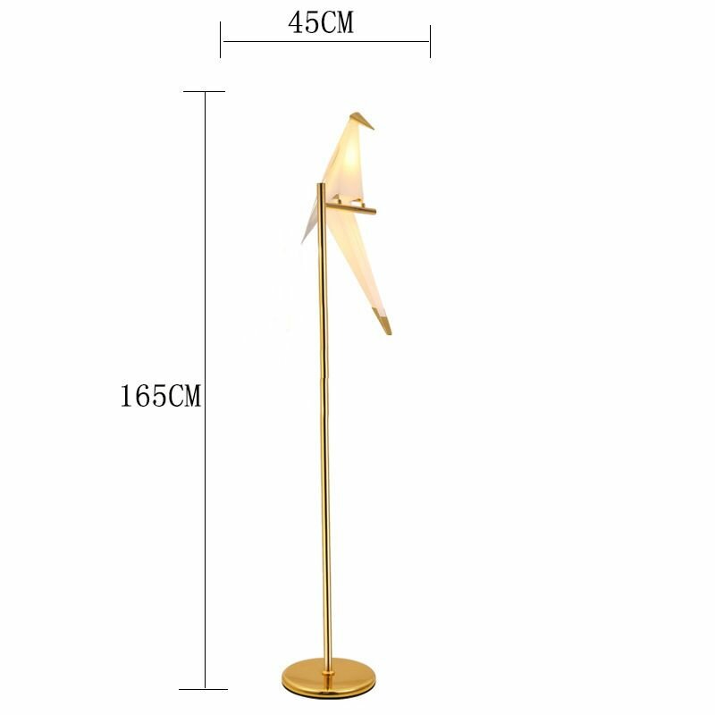 Торшер напольный, Тысяча бумажных журавликов,175cm