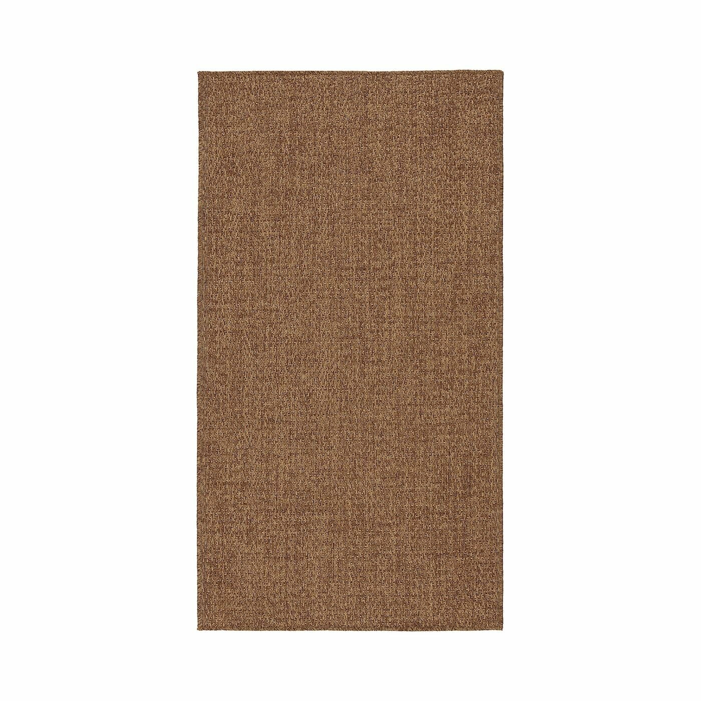 Ковер tk ru внутренний / внешний IKEA LYDERSHOLM 504.953.91, 80x150 см, средне-коричневый