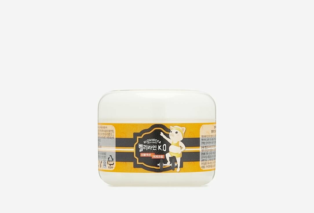 Массажный крем для тела ELIZAVECCA Milky Piggy Belly Line K.O Double Action P.P Cream 100 мл 100 кг