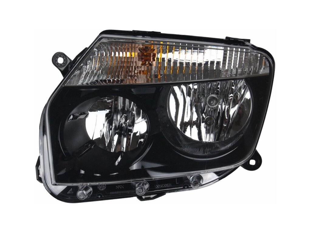 Фара передняя левая оригинальная для Рено Дастер 2010-2015, черная