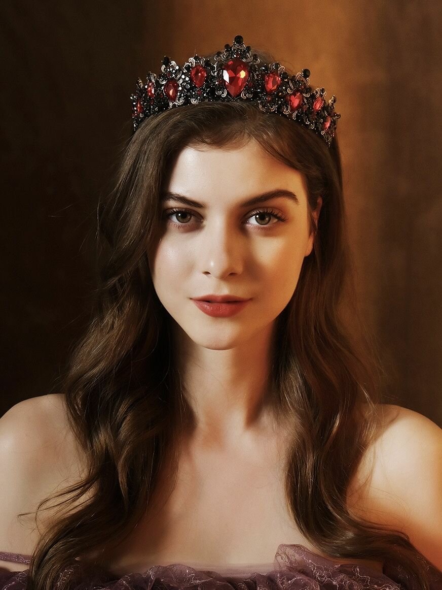 Винтажная корона "Ретро", для невесты, стразы | Винтажная тиара 14 см для свадьбы и вечера