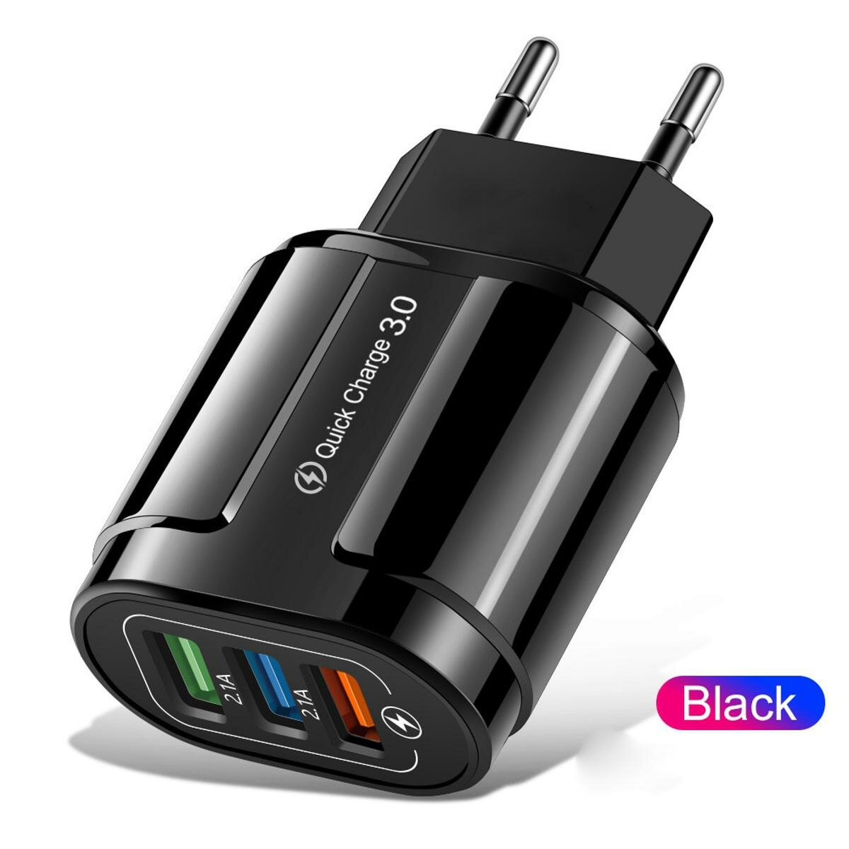 【Готовое быстрое зарядное устройство Quick Charge 3.0 Универсальное настенное зарядное устройство для мобильного телефона Xiaomi IPhone QC3.0 Адаптер для зарядки