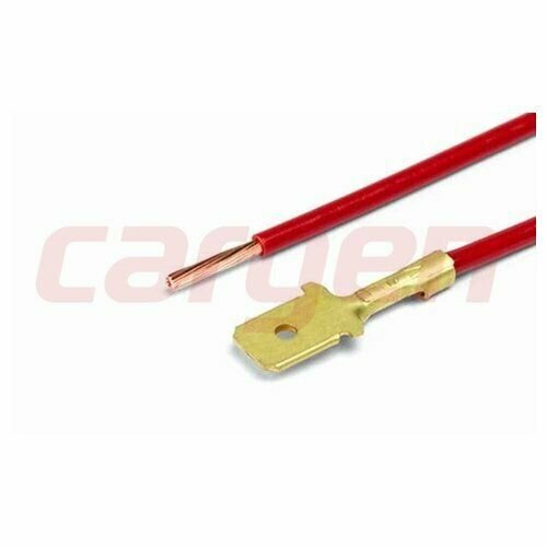 Контакт штыревой 6.3 мм CARGEN обжатый с проводом Cargen AX38401