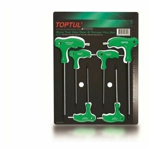 Набор ключей L-Type Torx T10-Т40 6шт Toptul gaas0602