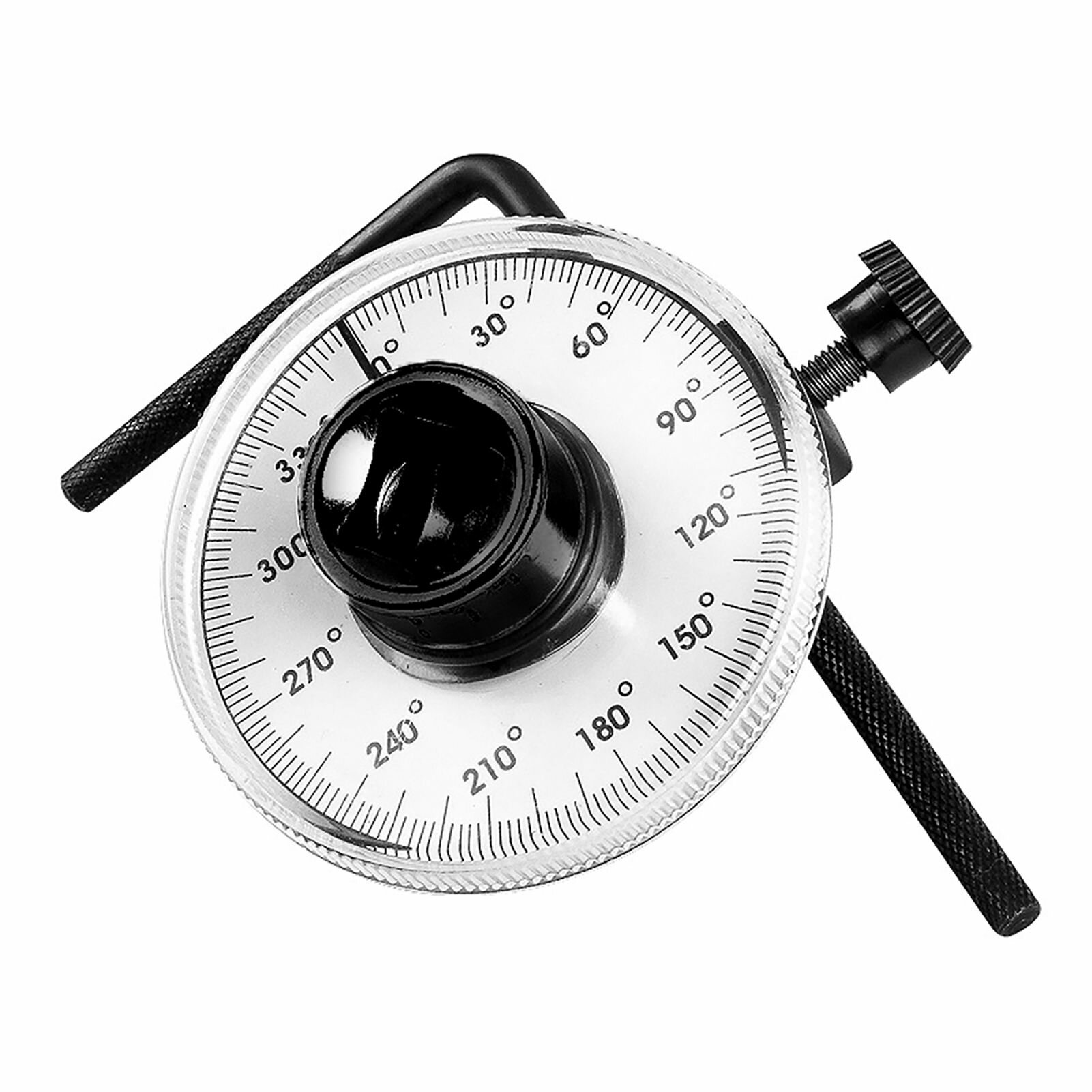 Угловой датчик крутящего момента 1/2 дюйма, черный квадратный рот, прибор для измерения крутящего момента, индексатор угла, 45 градусов, 90 градусов