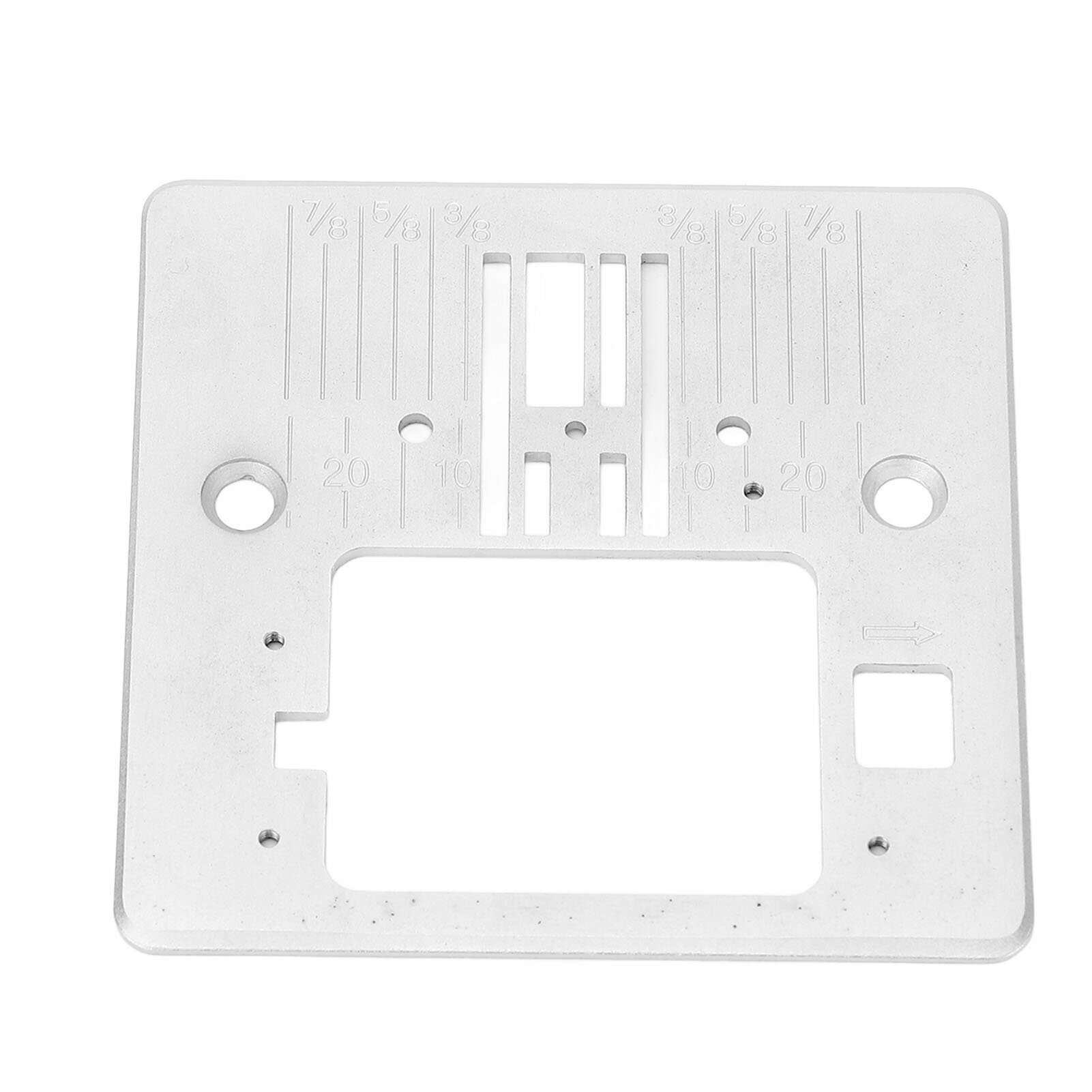 Игольная пластина для швейной машины, сталь Q235, 7,8x7,7 см, для прямой строчки, подходит для моделей Singer 4411 4423 4432 4452 44S 6360