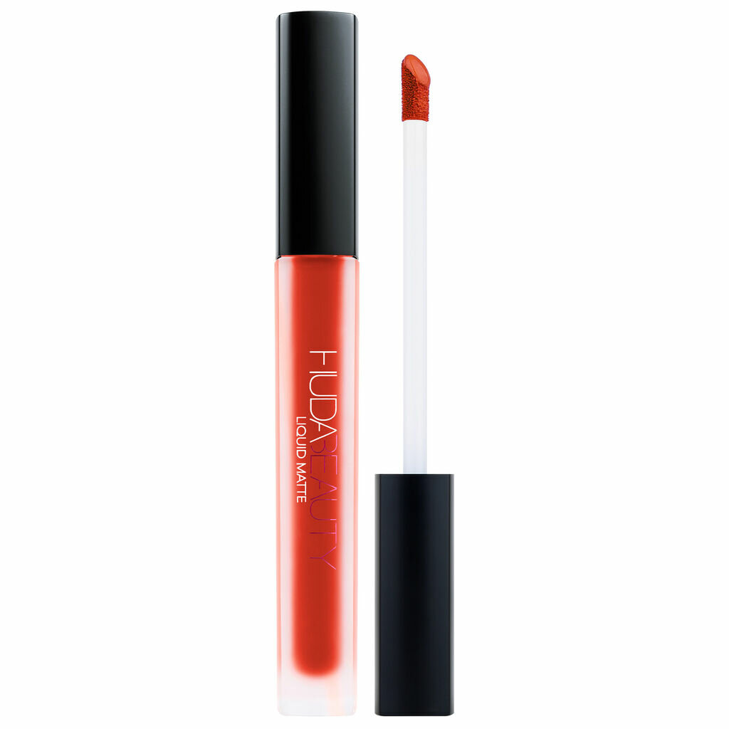 HUDA BEAUTY Жидкая матовая помада для губ Liquid Matte Ultra-Comfort Lipstick (Slaytina)