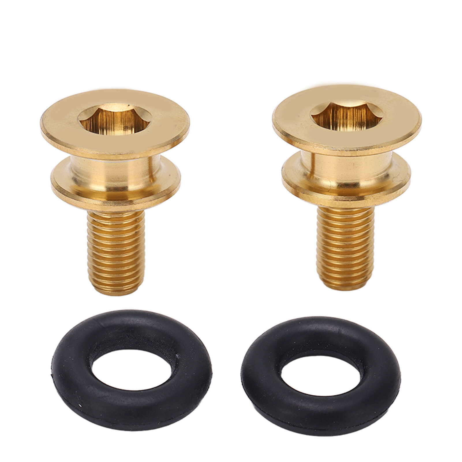 Крепежный винт RISK с квадратным отверстием для центрального вала, изготовленный из титанового сплава, для шатуна горного велосипеда, винт каретки M8x15 мм.