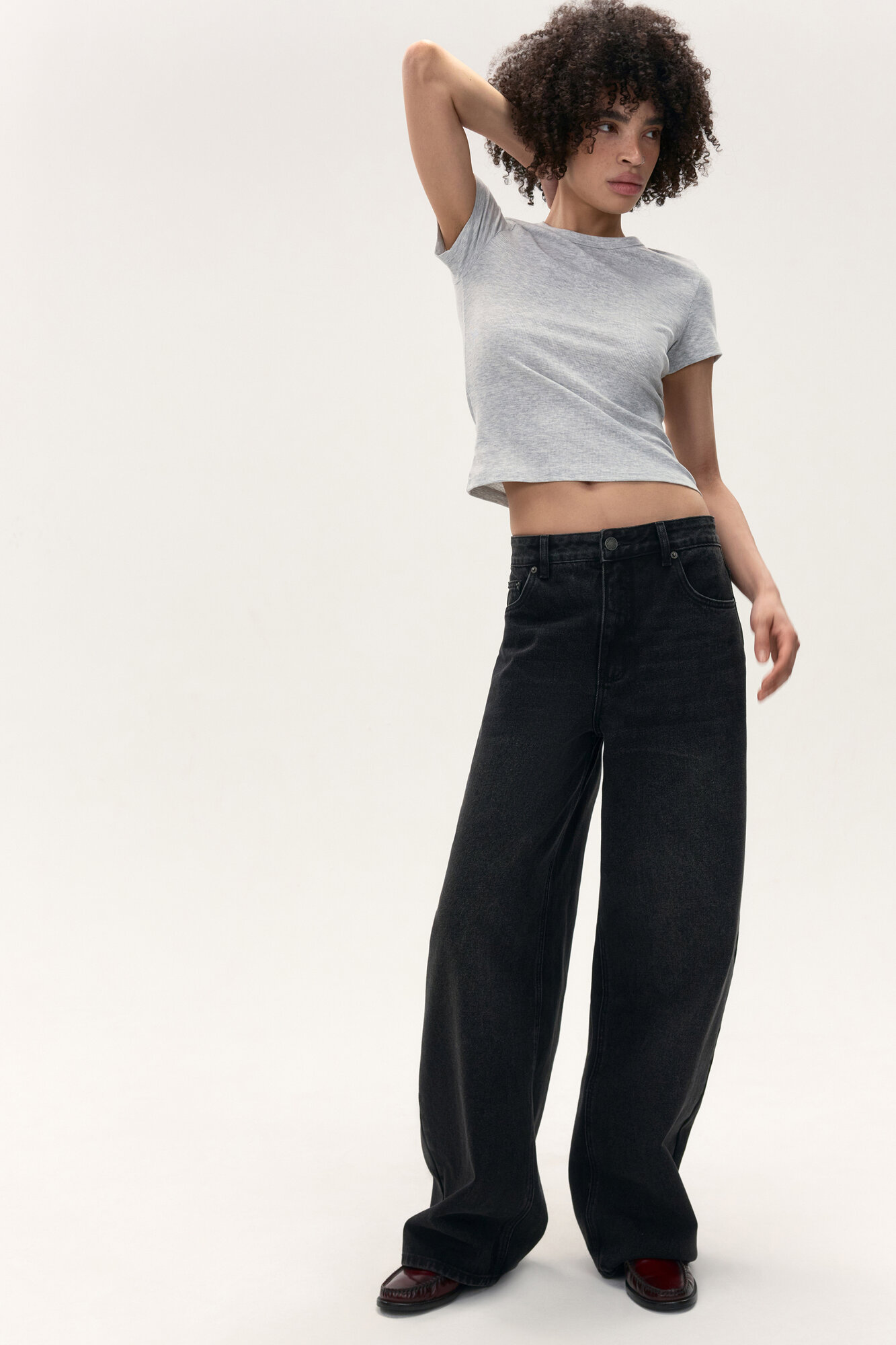 Джинсы багги Капсула Gentle retro 