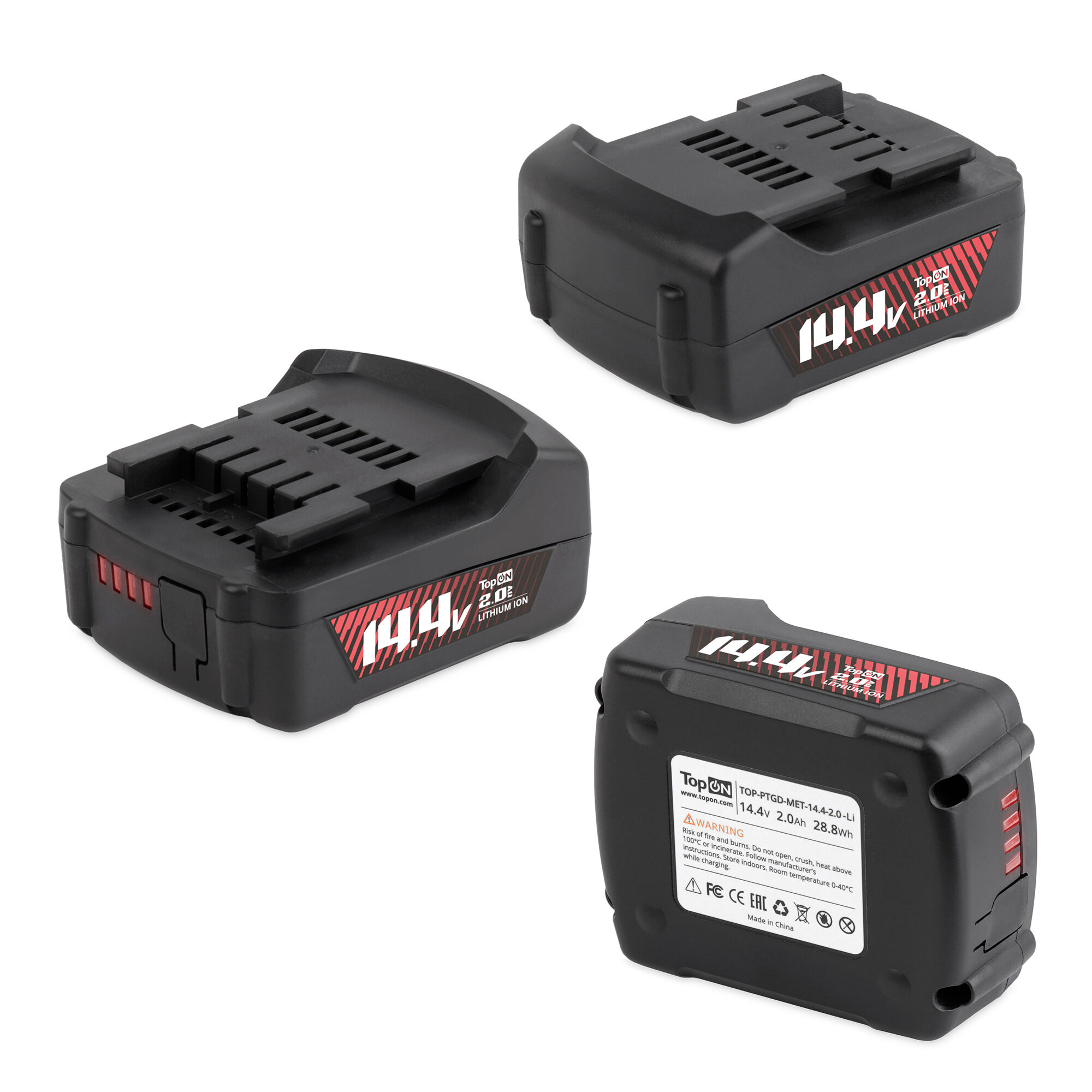 Аккумулятор для электроинструмента Metabo 14.4V 2.0Ah (Li-Ion) PN: 625595000