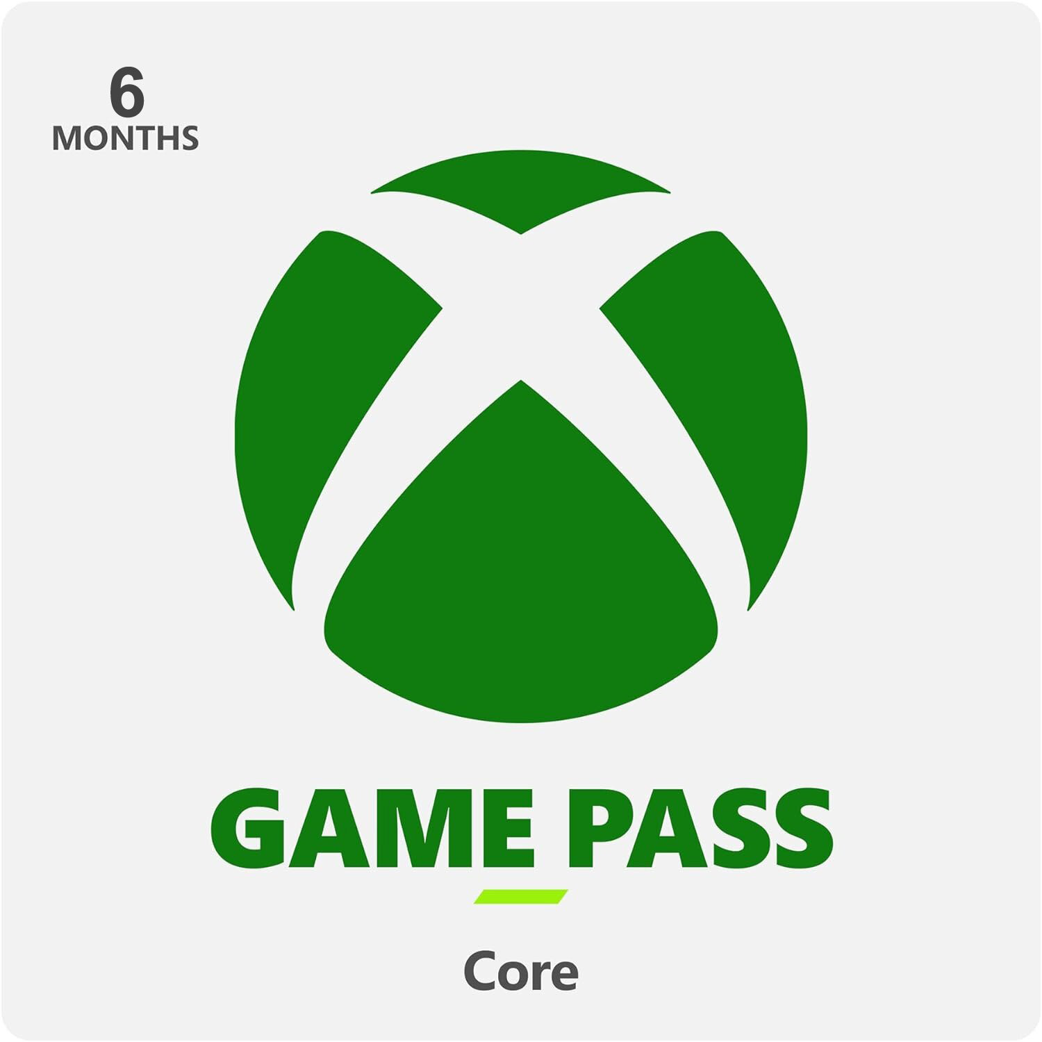Ключ активации XBOX GAME PASS CORE - LIVE GOLD 6 месяцев Канада (Работает в России)