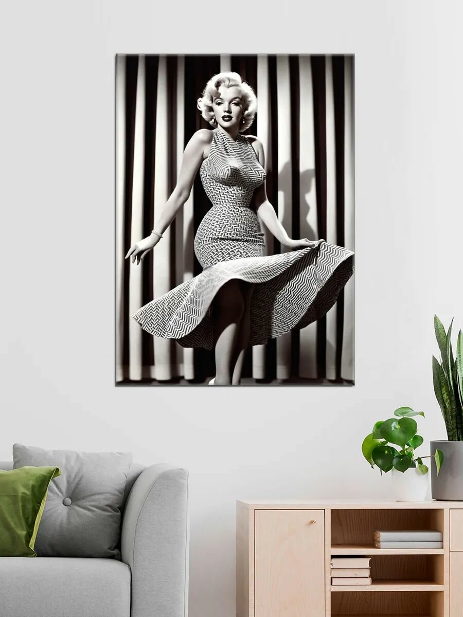 Картина на стену "Мэрилин Монро", 30х40 см