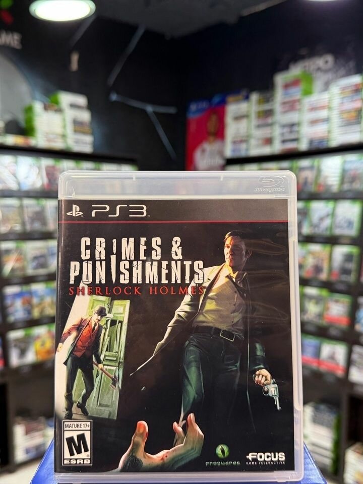 Игра Sherlock Holmes: Crimes and Punishments PS3 (Box)
