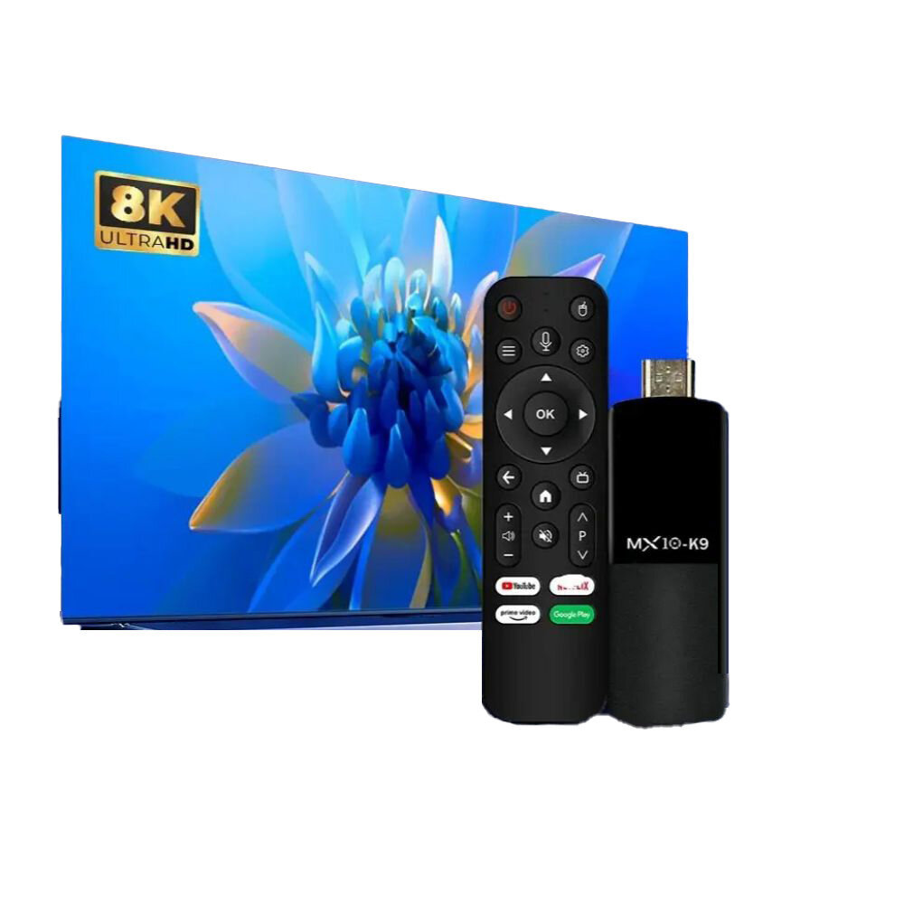 Новая ТВ-приставка Fire TV Stick 4K OFBY K9 Allwinner H313 с 2 ГБ ОЗУ и 16 ГБ ПЗУ на ОС Android 13. Высокое качество изображения. Быстрая потоковая передача.