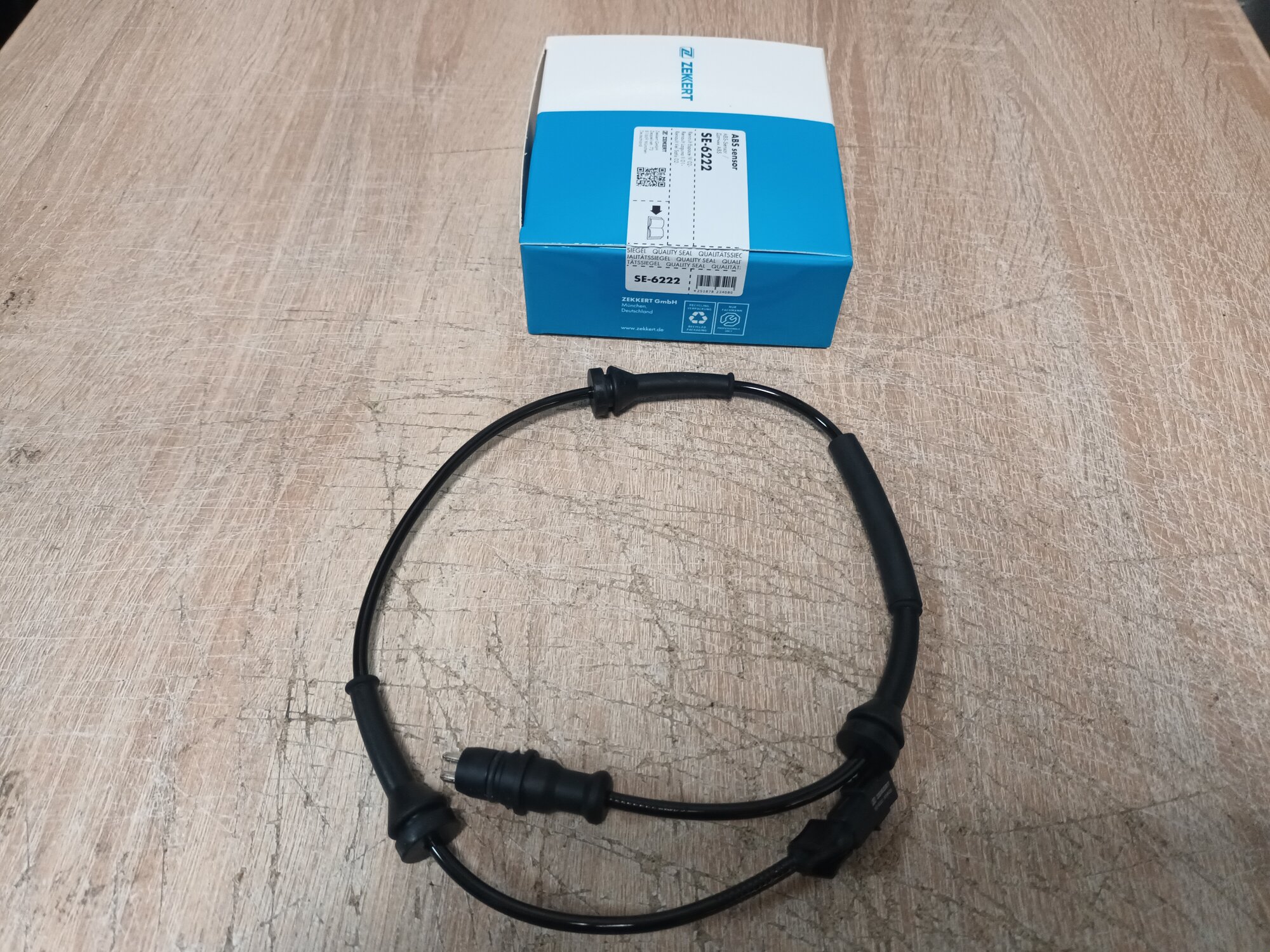 Датчик АБС передний Renault Laguna ll Zekkert