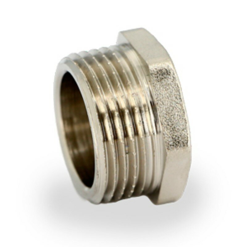 Заглушка резьбовая (НР) 1/2", никель UNI-FITT OPTIMAL (608N2001)