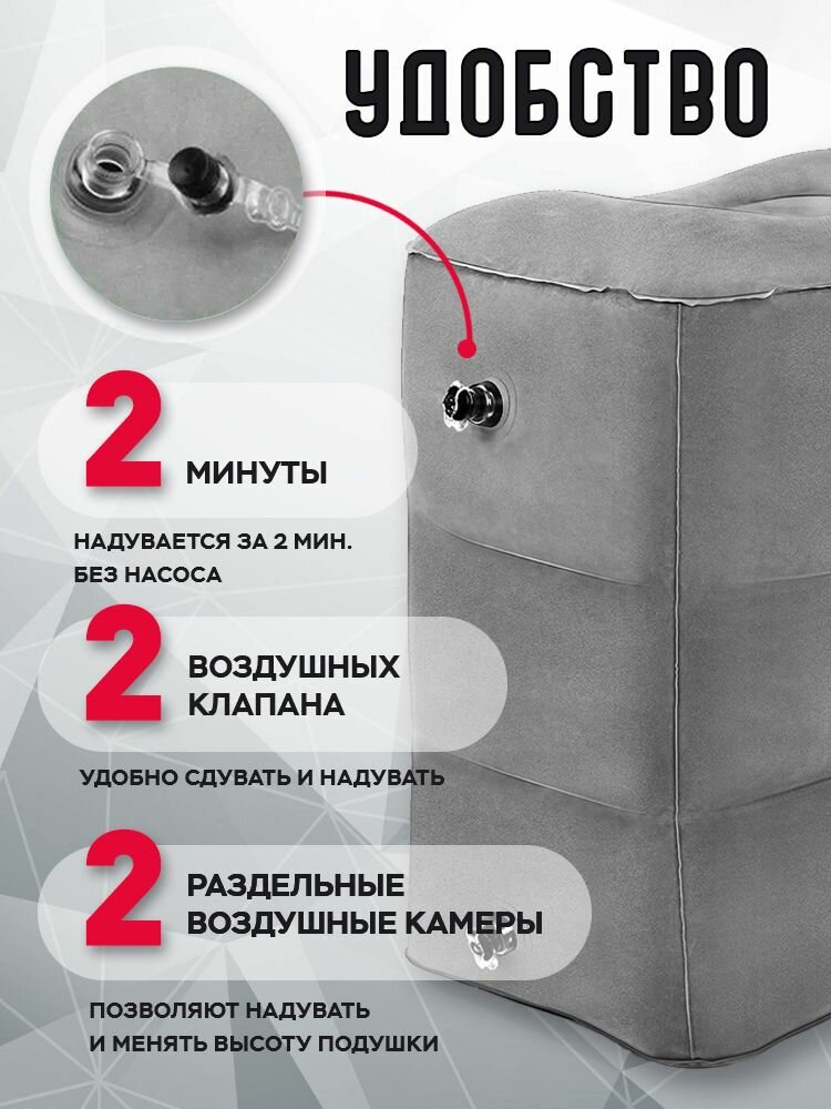 Подушка для путешествий детская, для сна, туристический бортик для детей