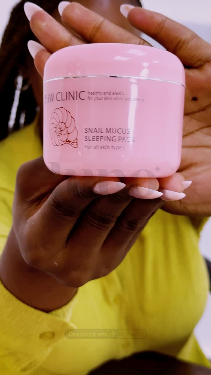 Ночная маска 3W Clinic "Snail Mucus", для лица, экстракт улитки, 100мл