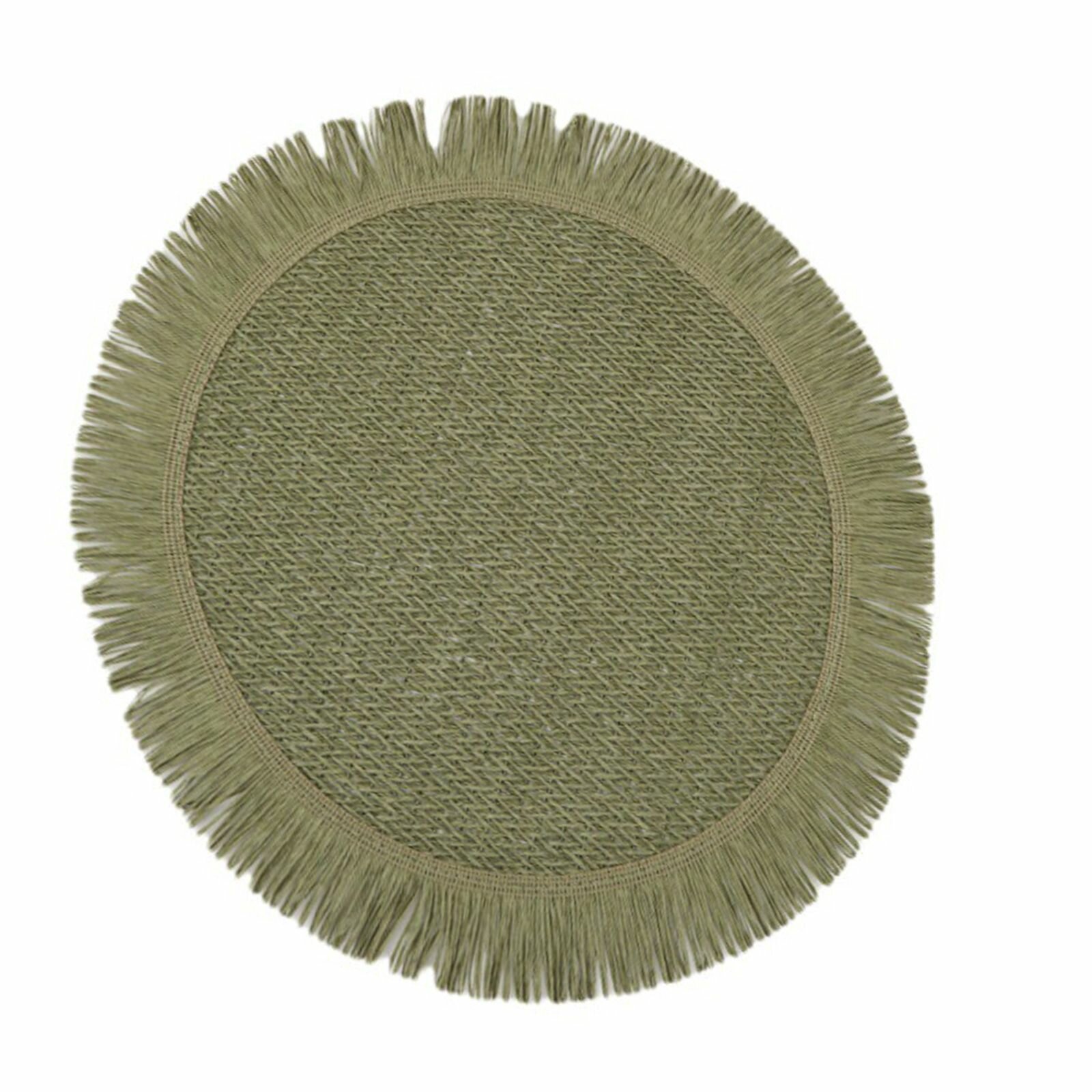 Декоративная подставка из бумаги с бахромой