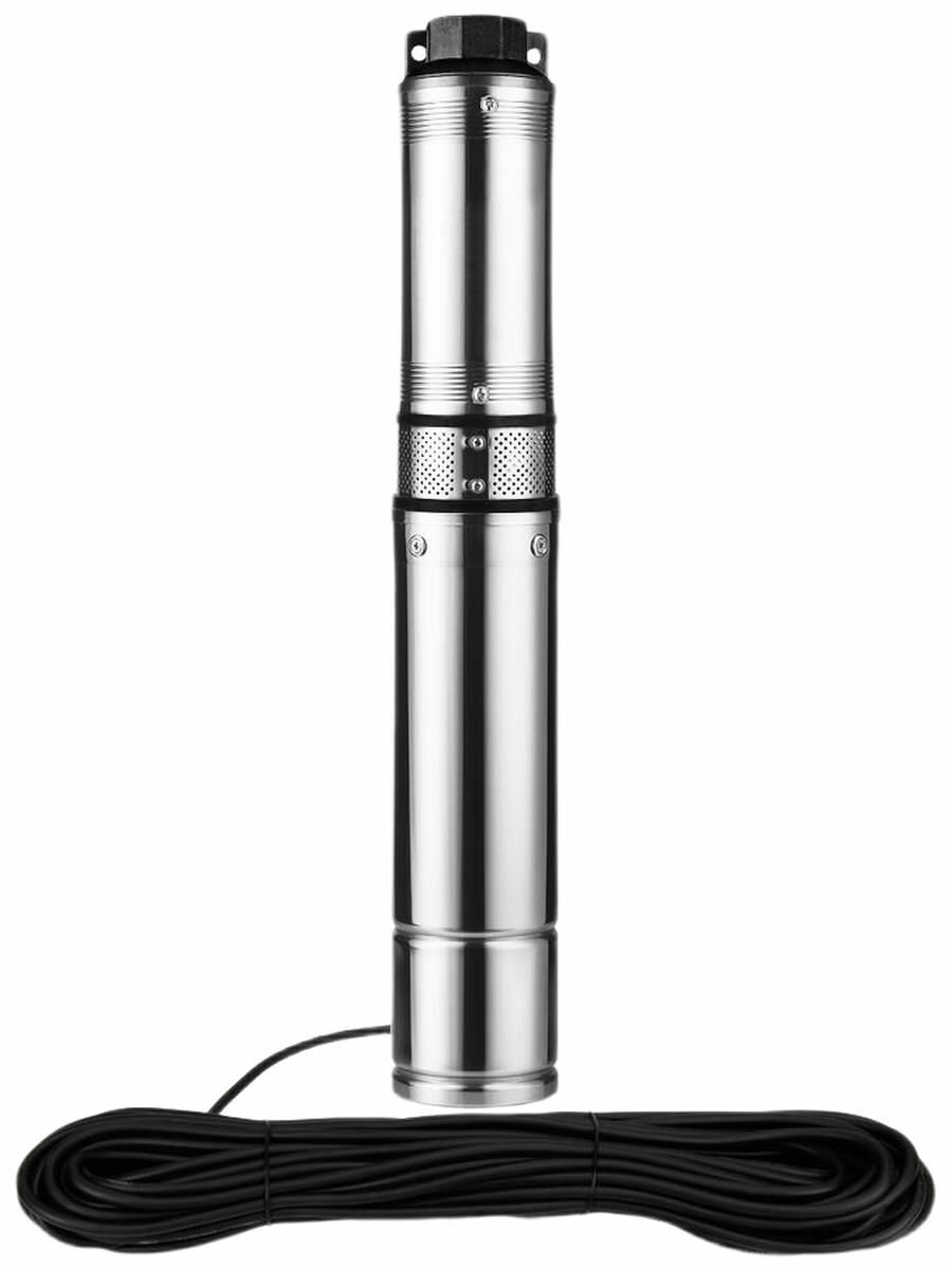 Насос скважинный JEMIX СН 3,5-2-25, центробежный, 370 Вт, напор 47 м, 75 л/мин, кабель 20 м