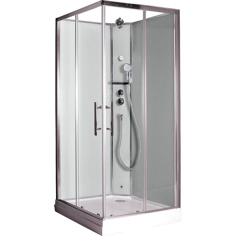 Душевая кабина Timo Premium 100x100 ILMA101 профиль хром, без гидромассажа