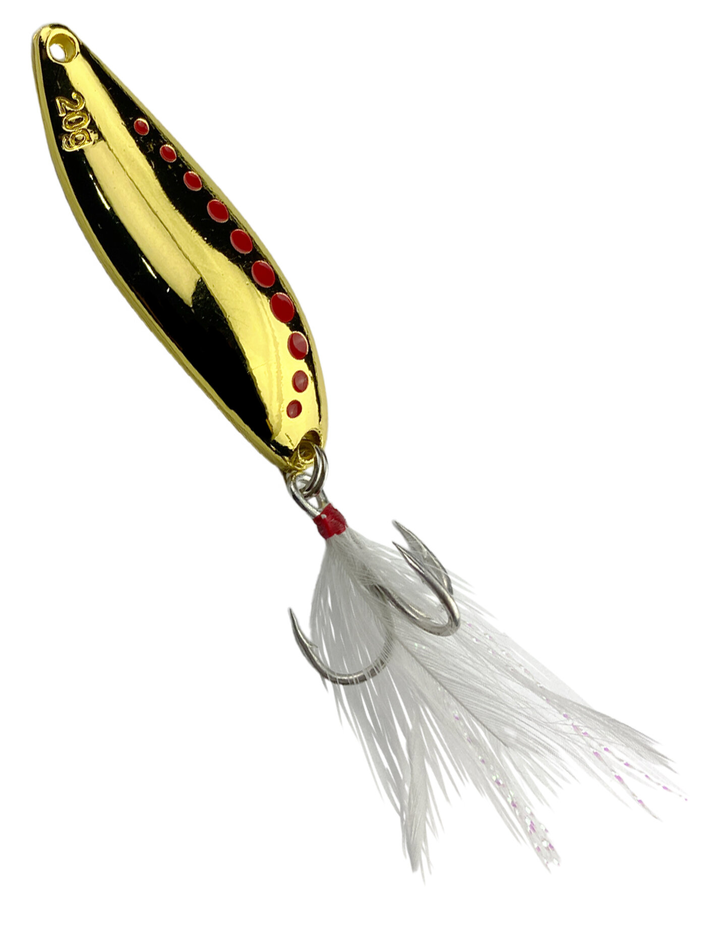 Riverzone Predator блесна 20 г 55 мм цвет gold - универсальная приманка для щуки и окуня