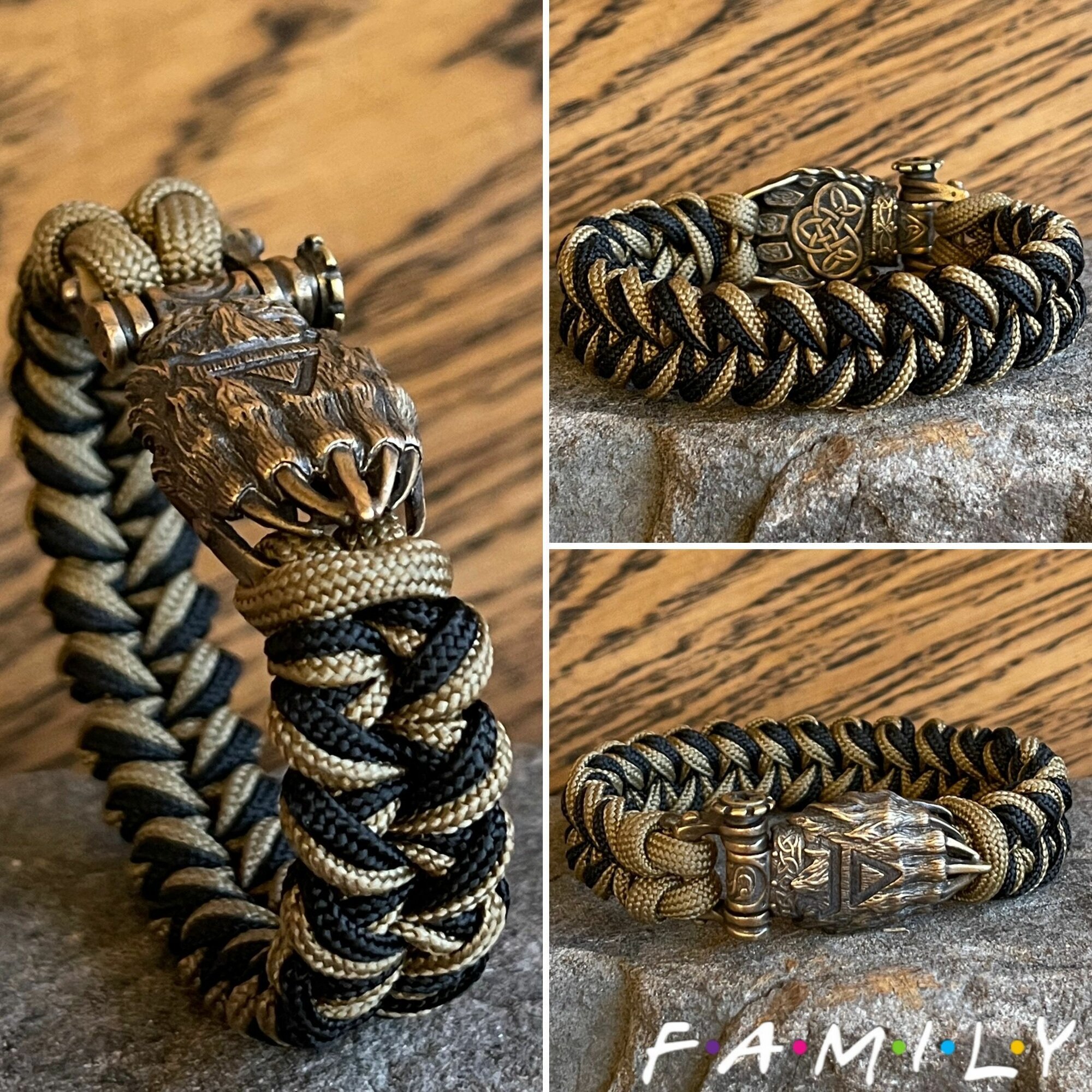 Плетеный браслет