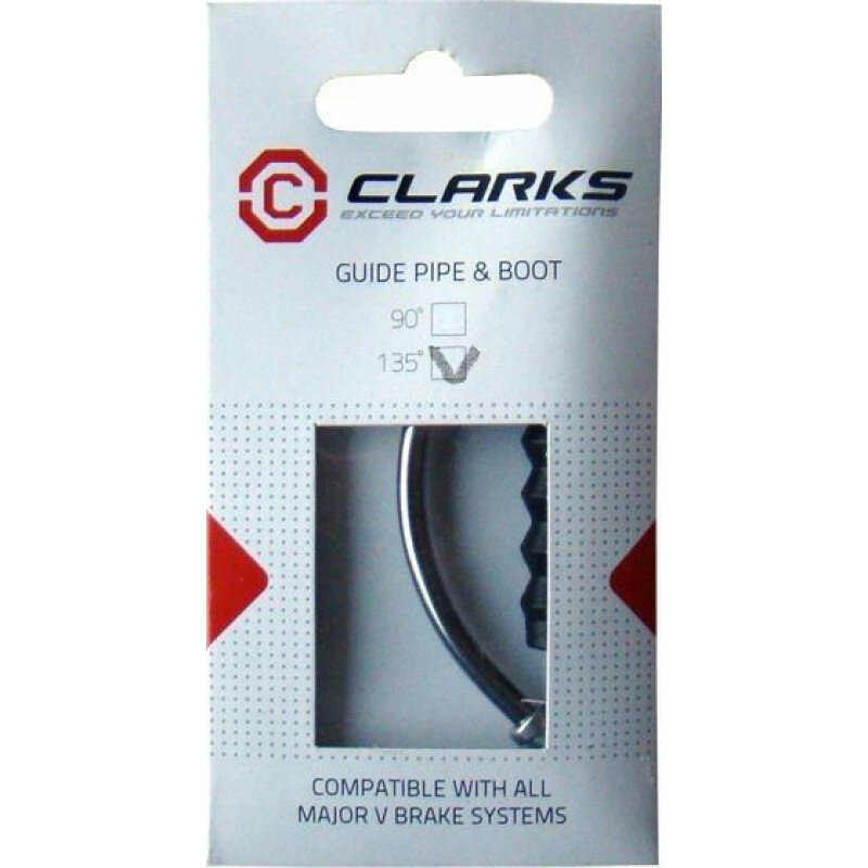 Торм. направл. CLARKS для V-брэйк 135/защит. резинка CX24 3-174