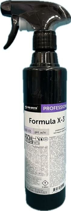 Средство-антиклей FORMULA X-3, 500мл Pro-Brite 142-05 (триггер)
