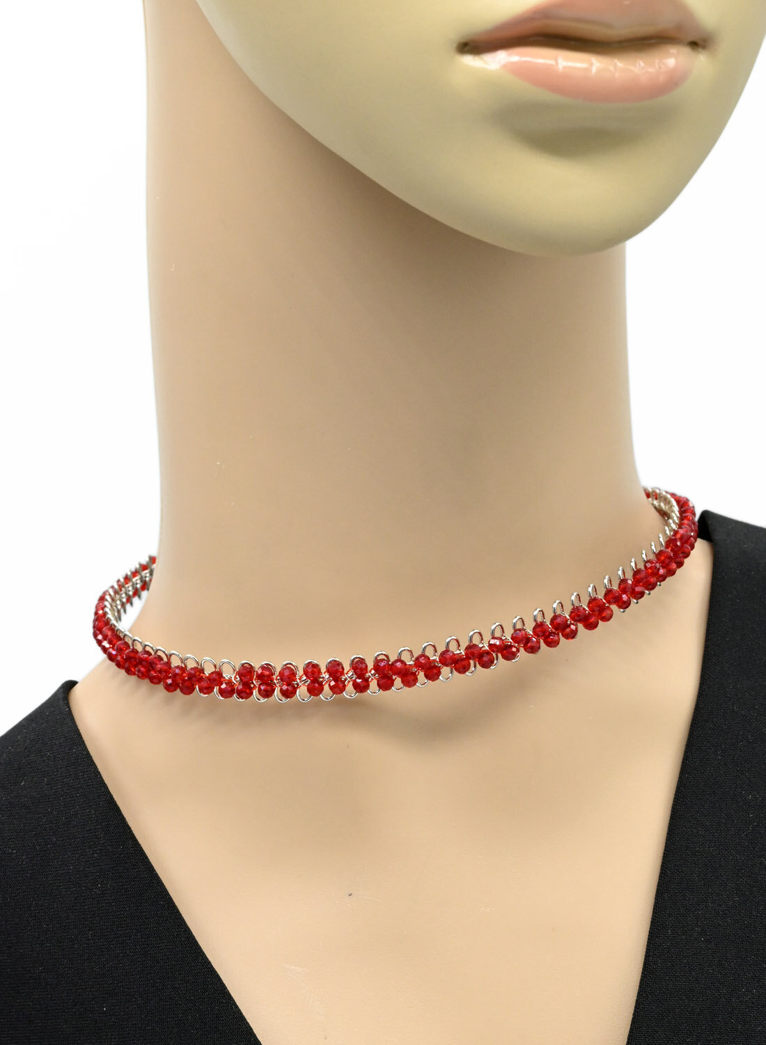 Чокер, циркон