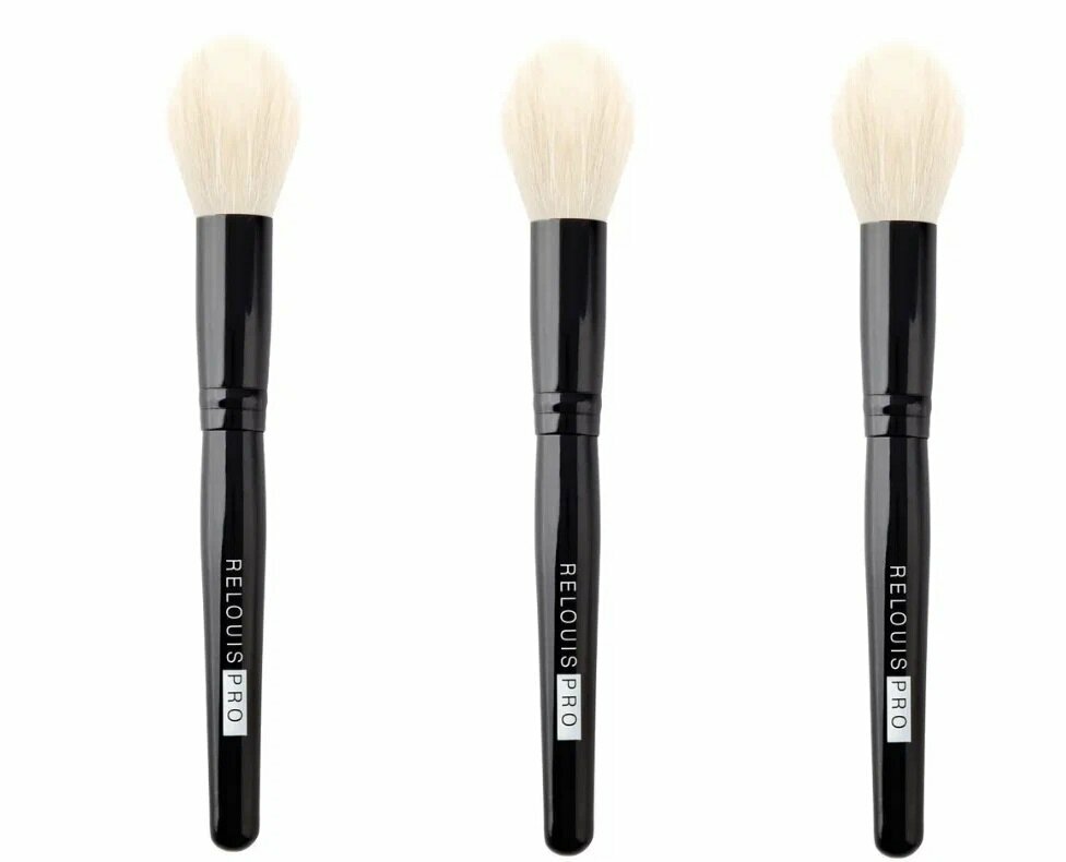 Кисть косметическая №2 Relouis Multifunctional Brush L, 3 шт