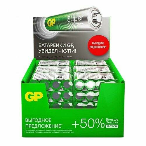 Батарейка GP LR6/AA Super Alkaline G-Tech SR4/96 GPPCA15AS604, 96шт.