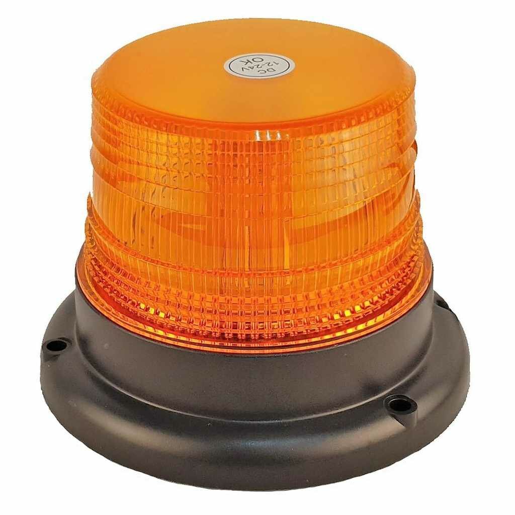 Маяк импульсный 12/24V (15 светодиодов) 7 режимов на магните желтый LT, 015P, LED TECHNOLOGY