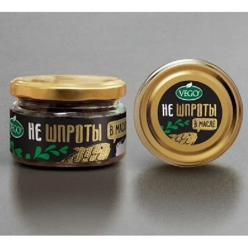Веганские НЕшпроты в масле VEGO 250 г