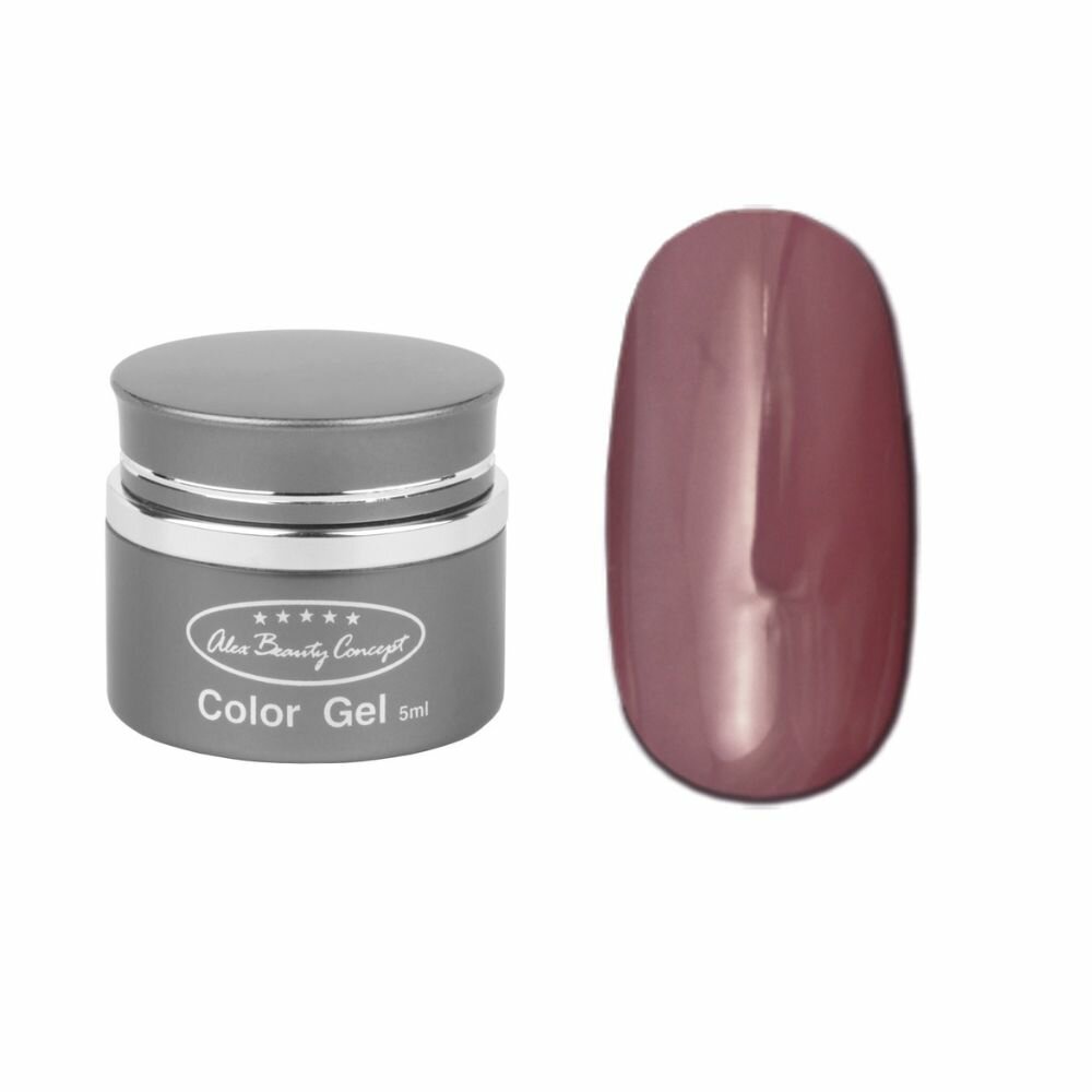 Alex Beauty Concept Цветной эластичный гель для ногтей Neo Teck Color Gel, цвет розовый 69744, 5 мл