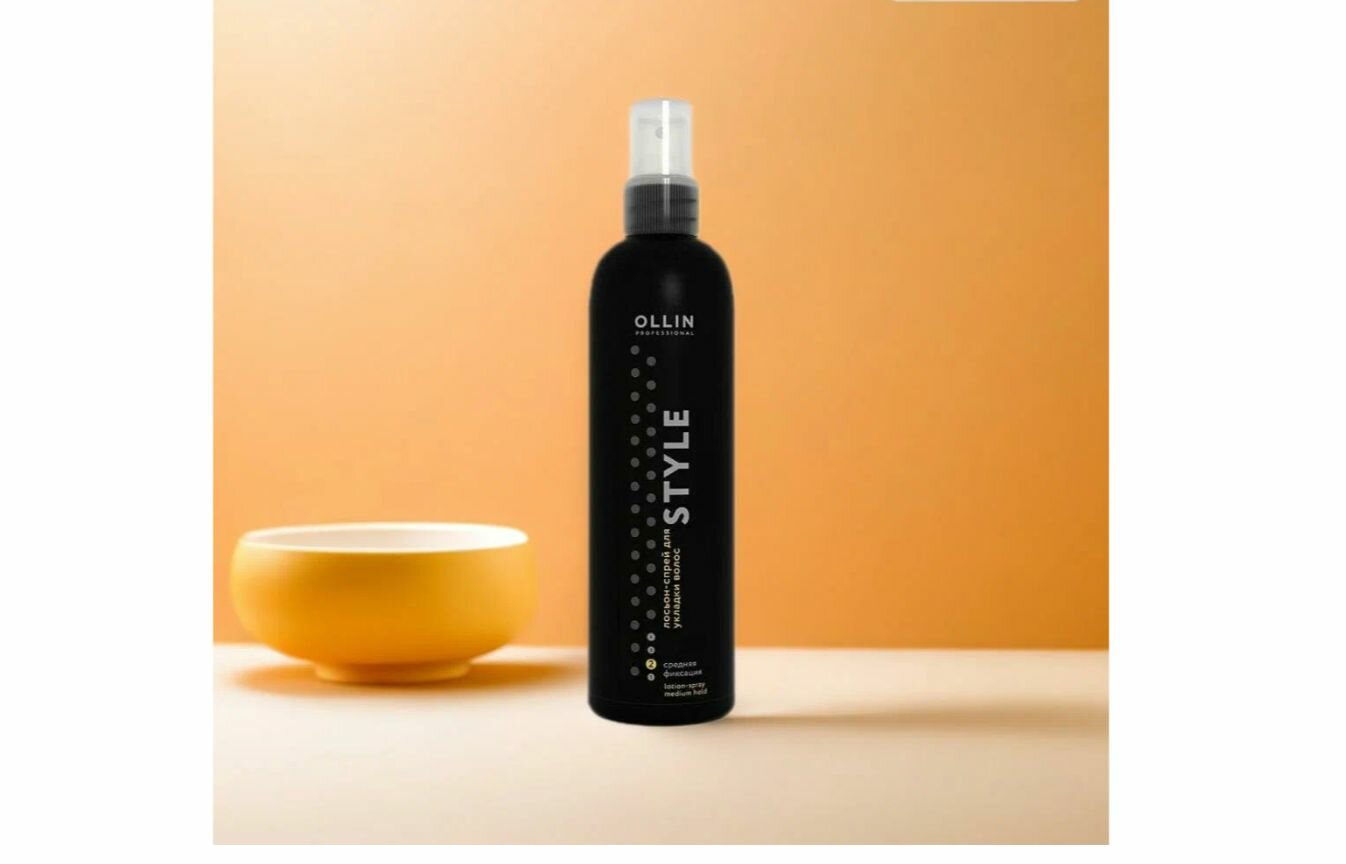 OLLIN STYLE Лосьон-спрей для укладки волос средней фиксации 250 мл.
