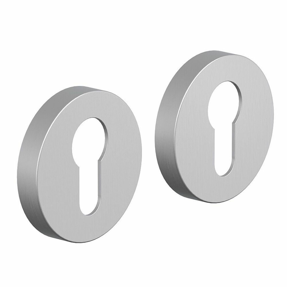 Накладка для Межкомнатной Двери Bravo System R012Y Матовый Хром, ЦАМ / Браво.