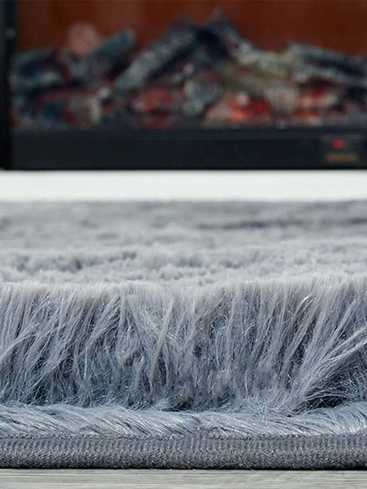 Плюшевый ковер,200x200CM, круглый, мягкий и удобный, рядом с диваном в кабинете, спальне и гостиной