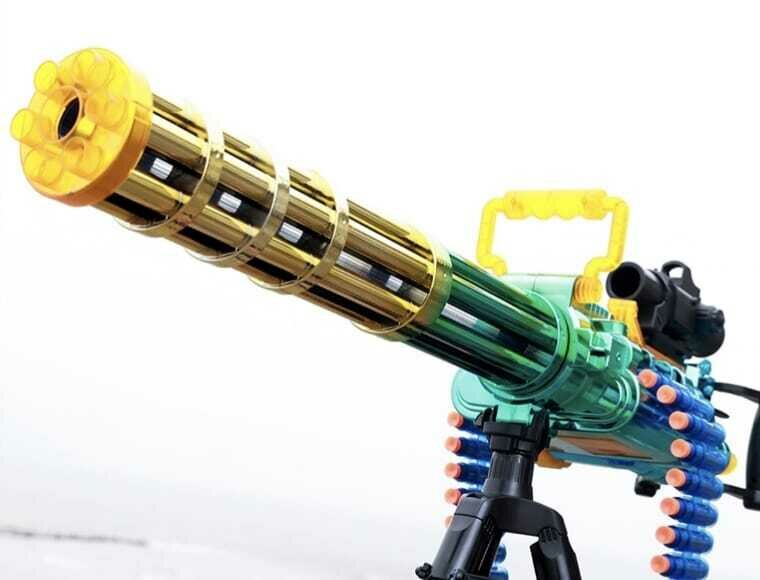 Игрушечный пулемет миниган детский М134