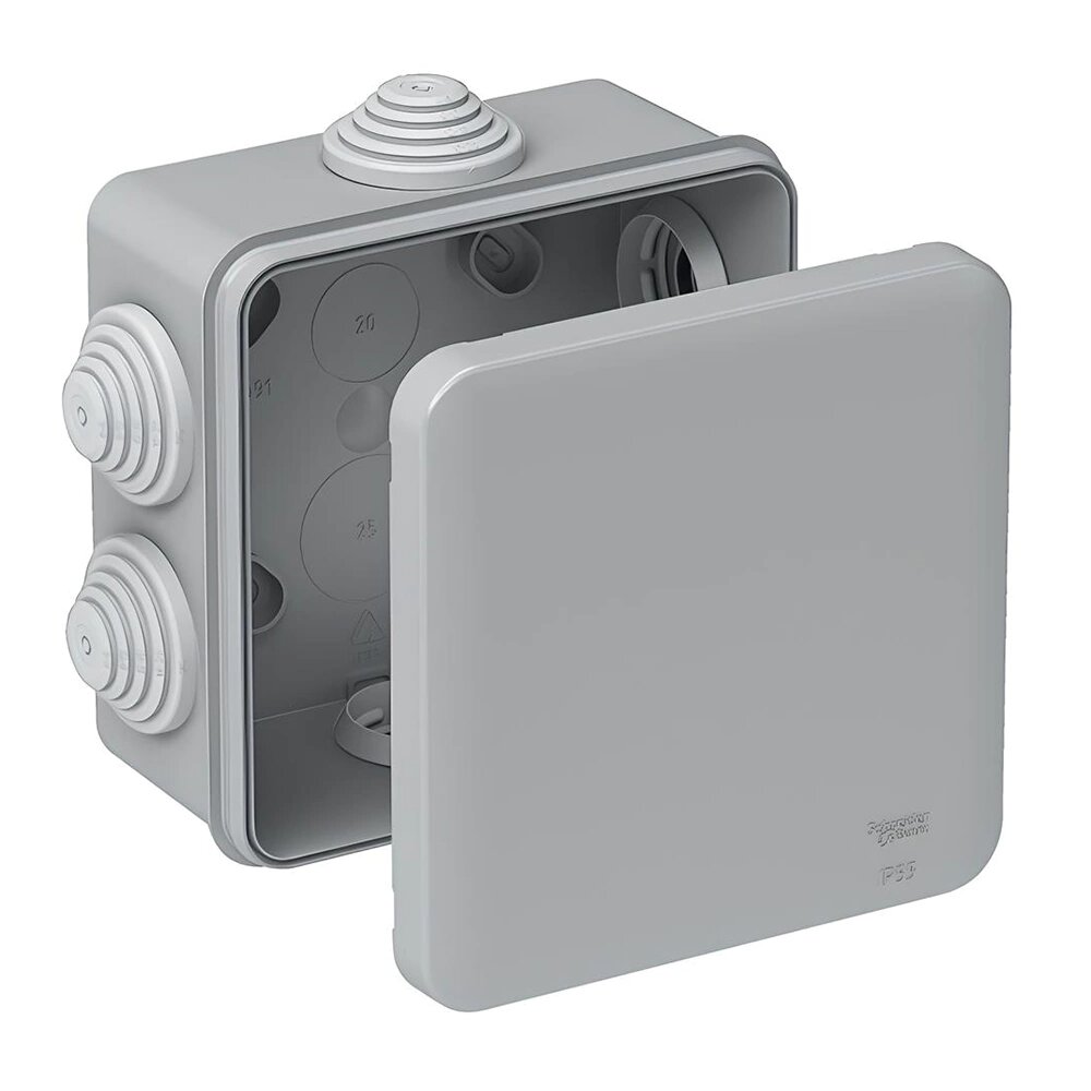 Коробка распределительная Schneider Electric открытой установки 100х100х50 мм