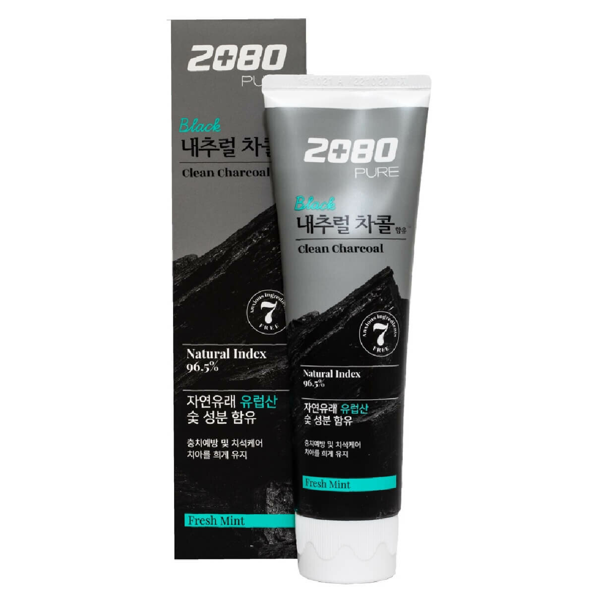 Зубная паста Уголь и мята, 120 г, DC 2080