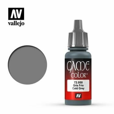 Краска акриловая Vallejo GAME COLOR 050 : 17 ML. COLD GREY