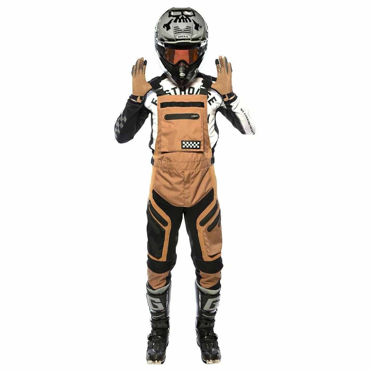 2023 Новый FASTHOUSE MOTORALLS черный Брюки Мотокросс комбинезон Мотоцикл MX Racing Брюки MX Gear Set