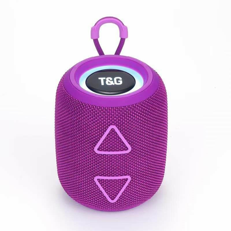 Колонка портативная TG655 c красочные огни, Открытый динамик беспроводная, Bluetooth/FM/AUX режим воспроизведения музыки